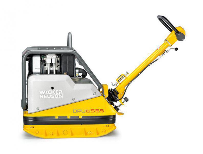 Wacker Plate Compactor DPU 6555He: Olympus pugmill systems & CFBs, Stratos asphalt distributors ...